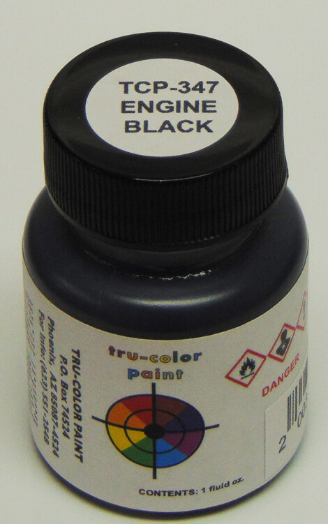 Tru-Color Engine Black 1 Ounce