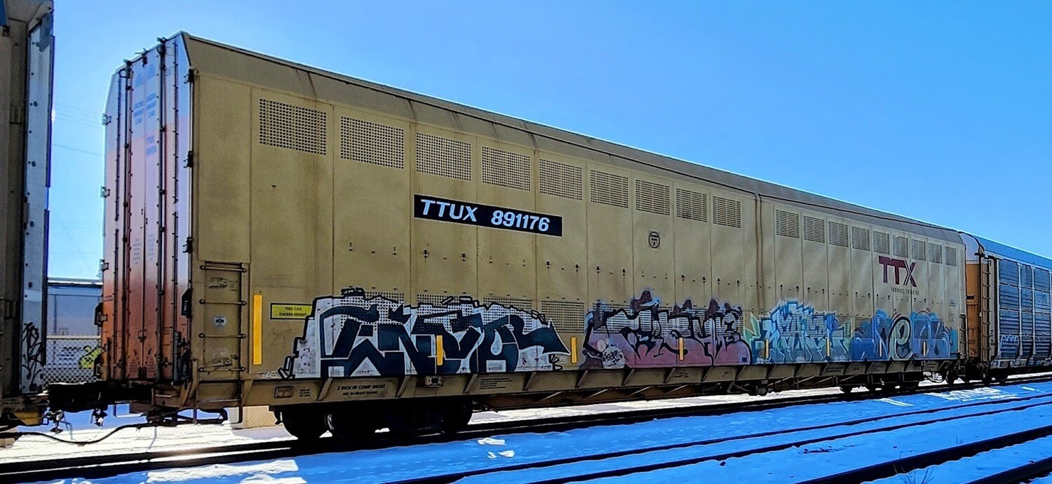 HO Scale NSC Unilevel 82' Autorack