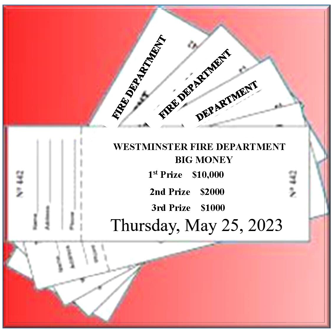 2023 ANNUAL FIRE DEPARTMENT RAFFLE