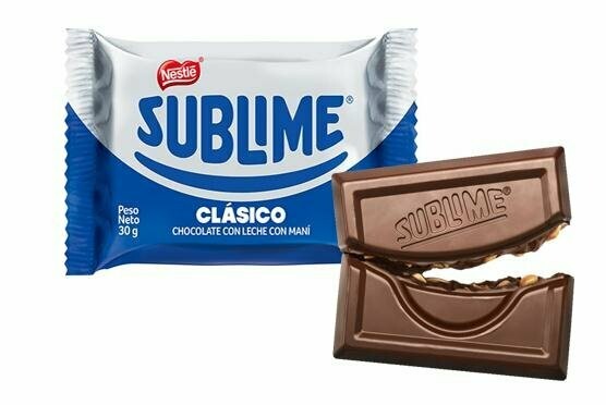 SUBLIME Clasico 30g Schokolade Sublime aus Peru 30 g