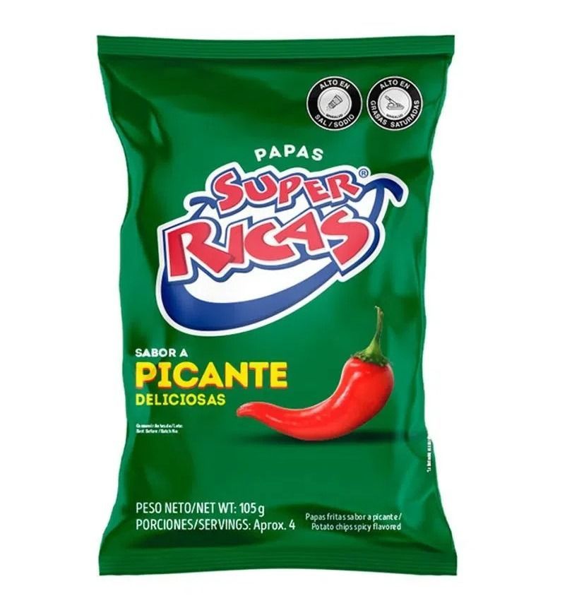 Super Ricas Papas de Picante 30g