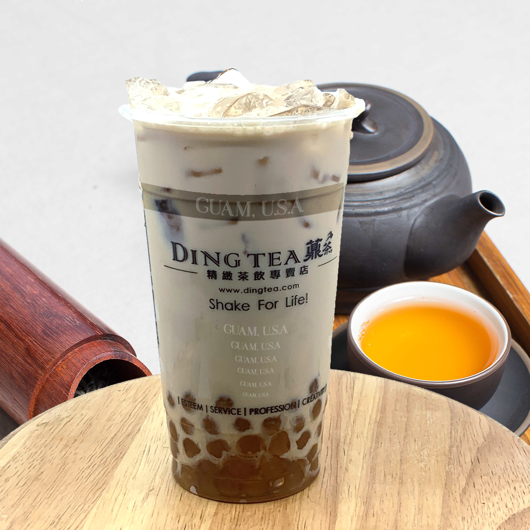 Peach Milk Tea | Ding Tea Guam
