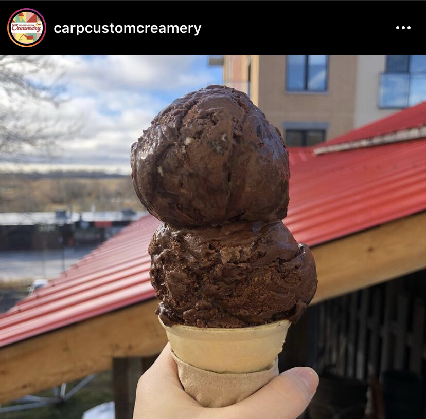 Carp Ice Cream - Rum & Egg Nog