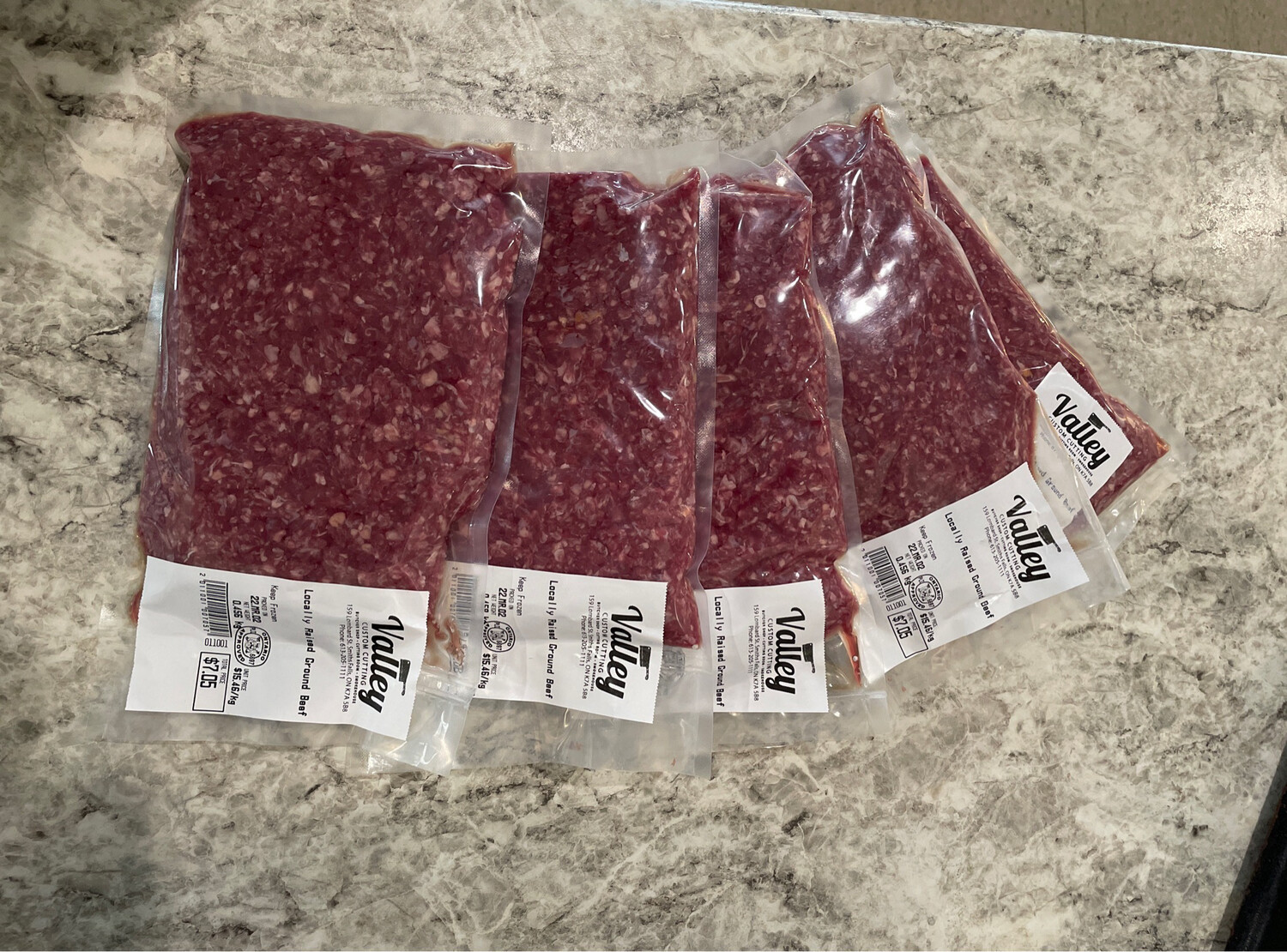 5 LB Frozen Local Ground Beef