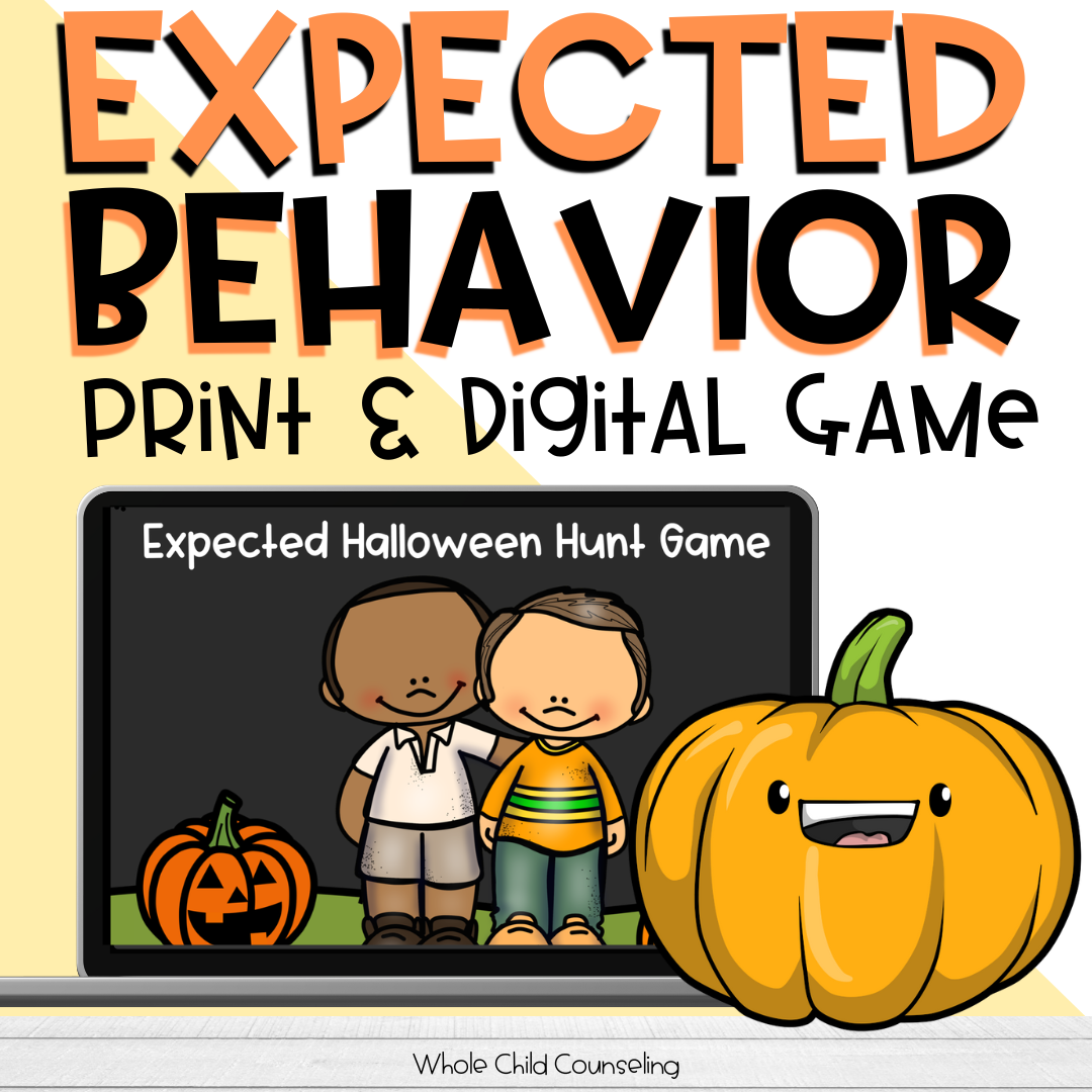 Halloween Expected vs. Unexpected Behavior Game