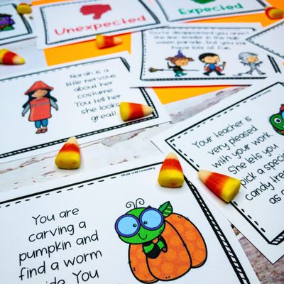 Halloween Expected vs. Unexpected Behavior Game