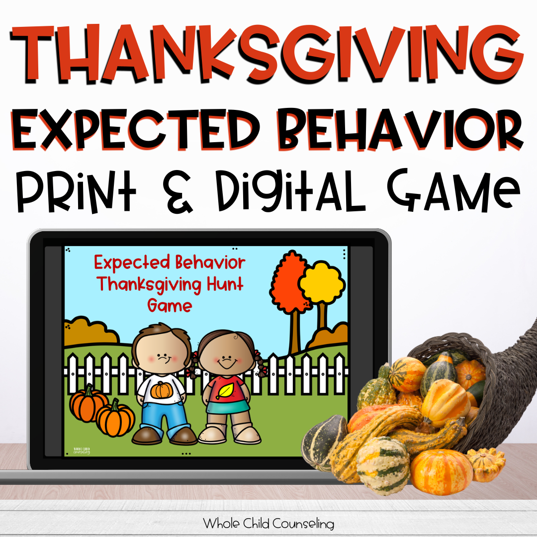 Thanksgiving Expected Behavior Game