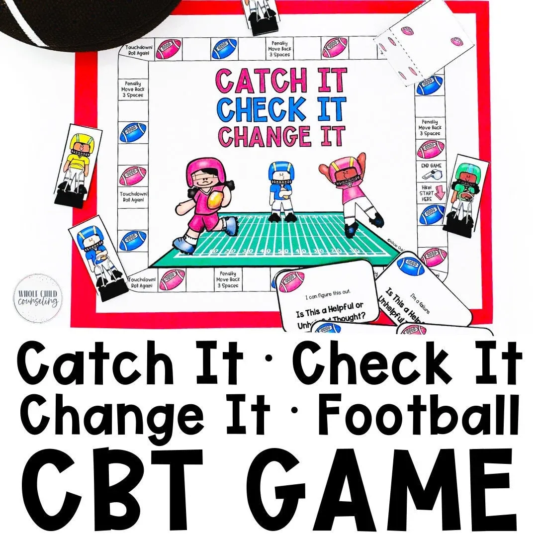 Catch It, Check It, Change It Football CBT Game