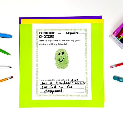 Fingerprint Friends: Expected vs. Unexpected Friendship Behavior