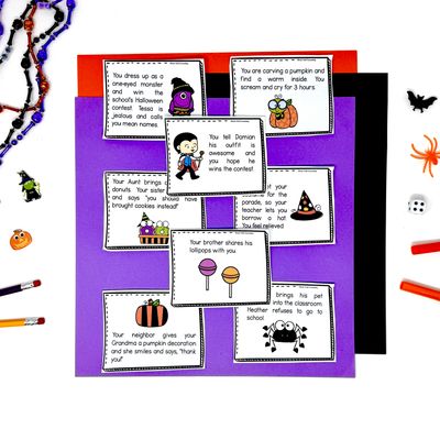Halloween Expected vs. Unexpected Behavior Game