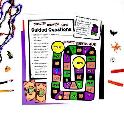 Halloween Expected vs. Unexpected Behavior Game