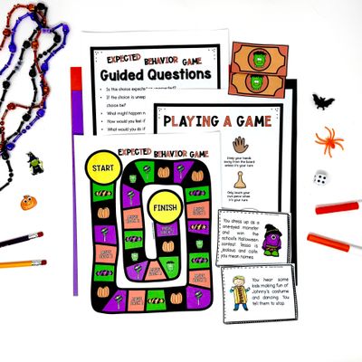 Halloween Expected vs. Unexpected Behavior Game