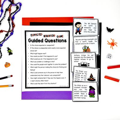 Halloween Expected vs. Unexpected Behavior Game