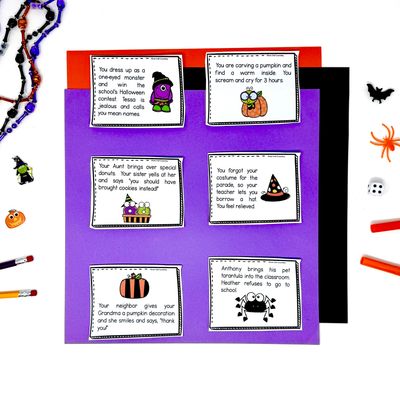 Halloween Expected vs. Unexpected Behavior Game