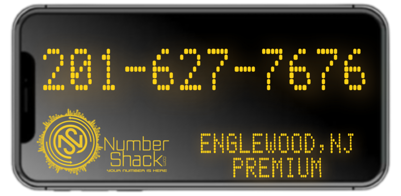201-627-7676 ENGLEWOOD, NJ Area Code 201 Phone