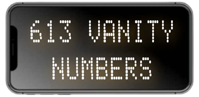 Area Code 613 Vanity Phone Numbers | NumberShack.com