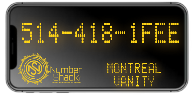 514-418-1333 Get a Montreal Area Code 514 Phone Number