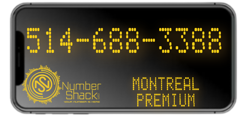 Get a Montreal Area Code 514 Phone Number 514-688-3388
