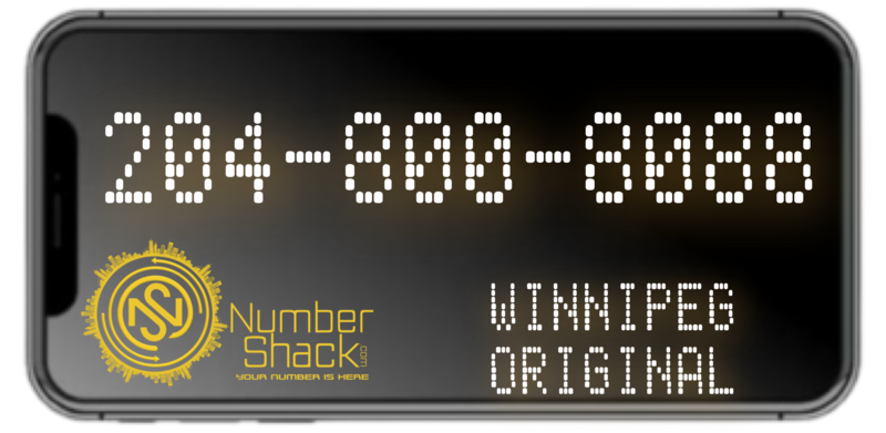 Buy a Winnipeg Area Code 204 Phone Number 204-800-8088