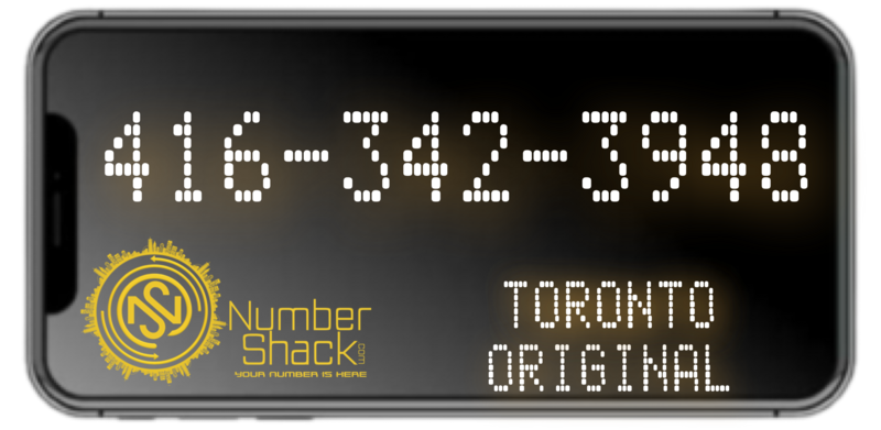 $39.99 Toronto Area Code 416 Phone Numbers 416-342-3948