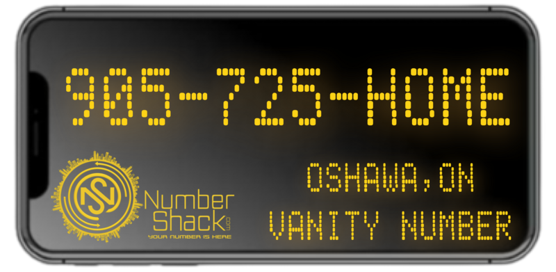 Buy an Oshawa Phone Number 905 Area Code 905-725-HOME
