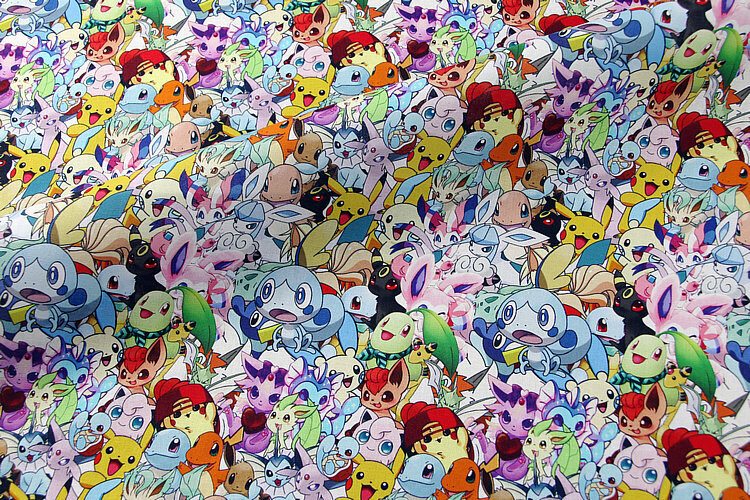 Pokemon | PRE-ORDER Cotton Woven | 142cm wide