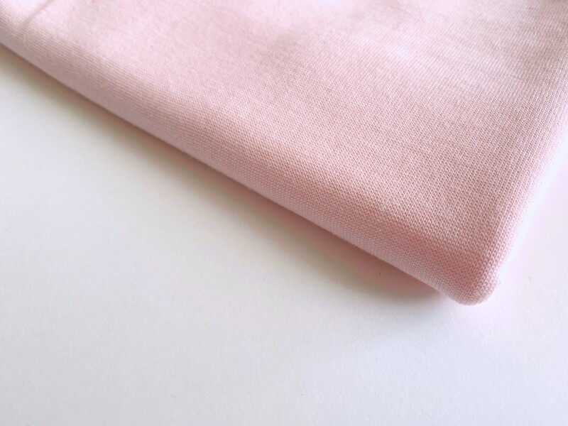 Light Pink | 1x1 Ribbing | 95cm Tubular - 0.45m Piece