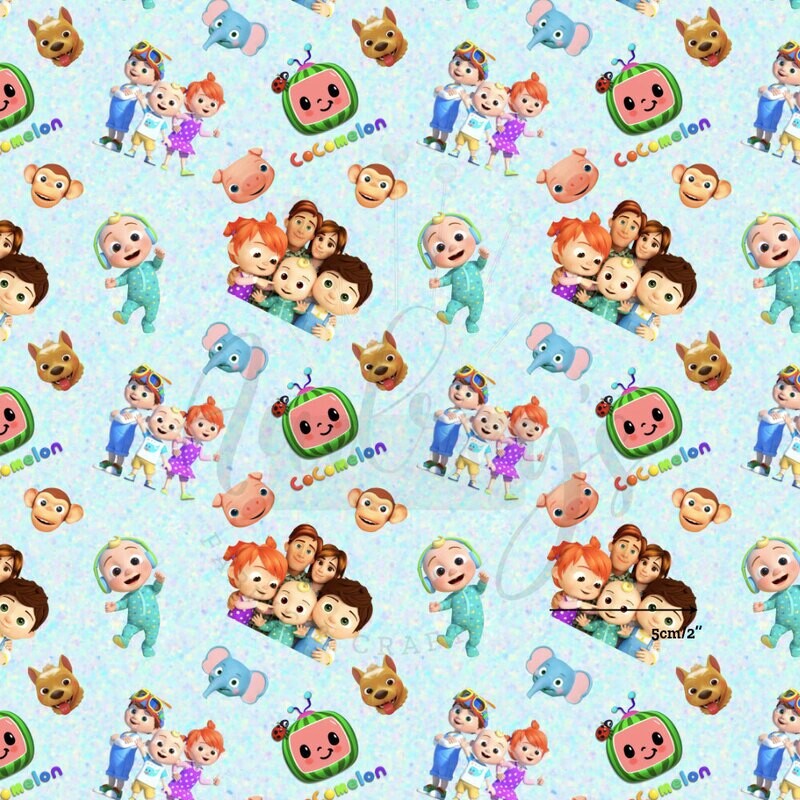 Cocomelon Blue Toss | PRE-ORDER | Choose Your Own Base