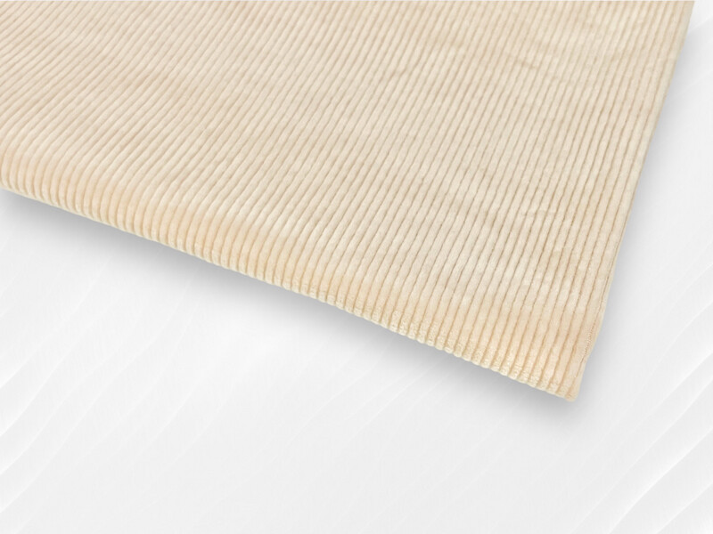 Cream | Stretch 7-Wale Pinwale Corduroy | 140cm Wide