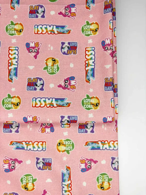 My Little Pony, Sticker Toss | Licensed Quilting Cotton | 112cm Wide
