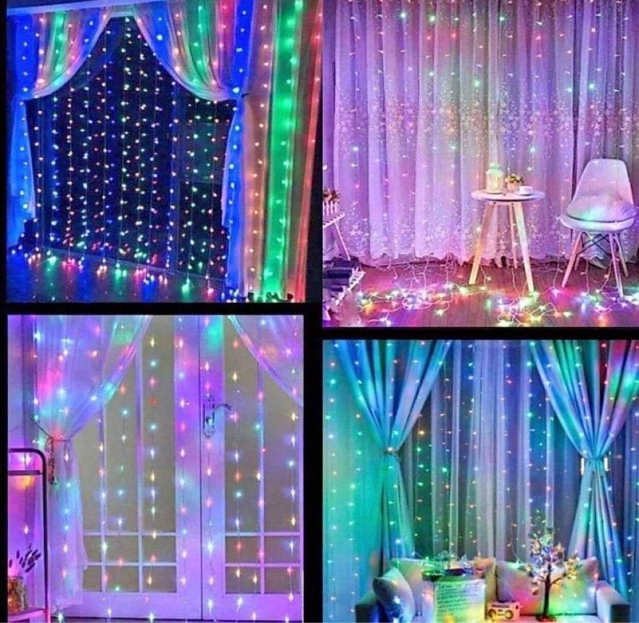 Cortina LED multicolor