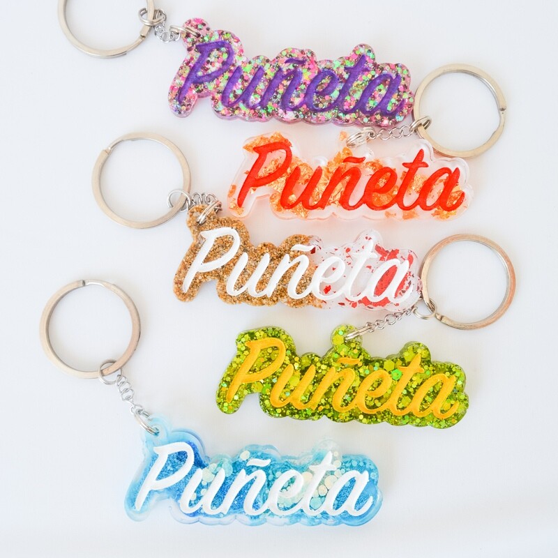 Puñeta Keychain