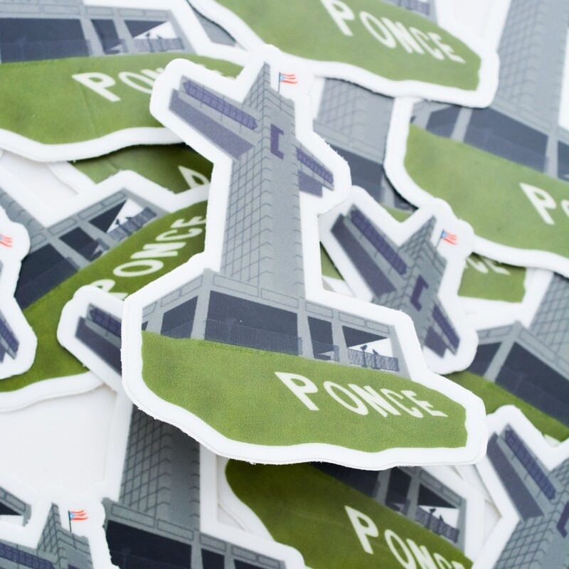 Ponce Sticker- Cruceta El Vigia