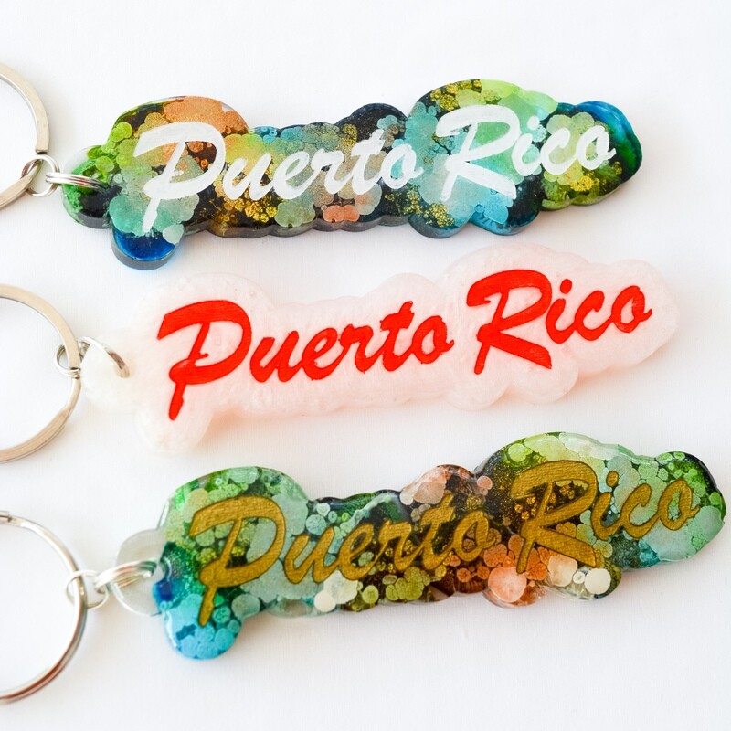 Puerto Rico Keychain