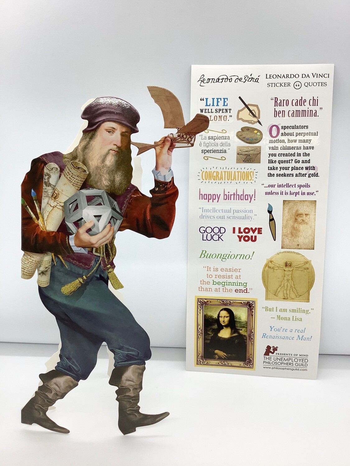 Leonardo Da Vinci Card
