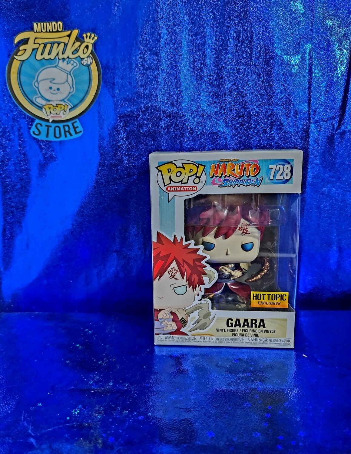 Funko Pop Gaara Metalico (Exclusive)