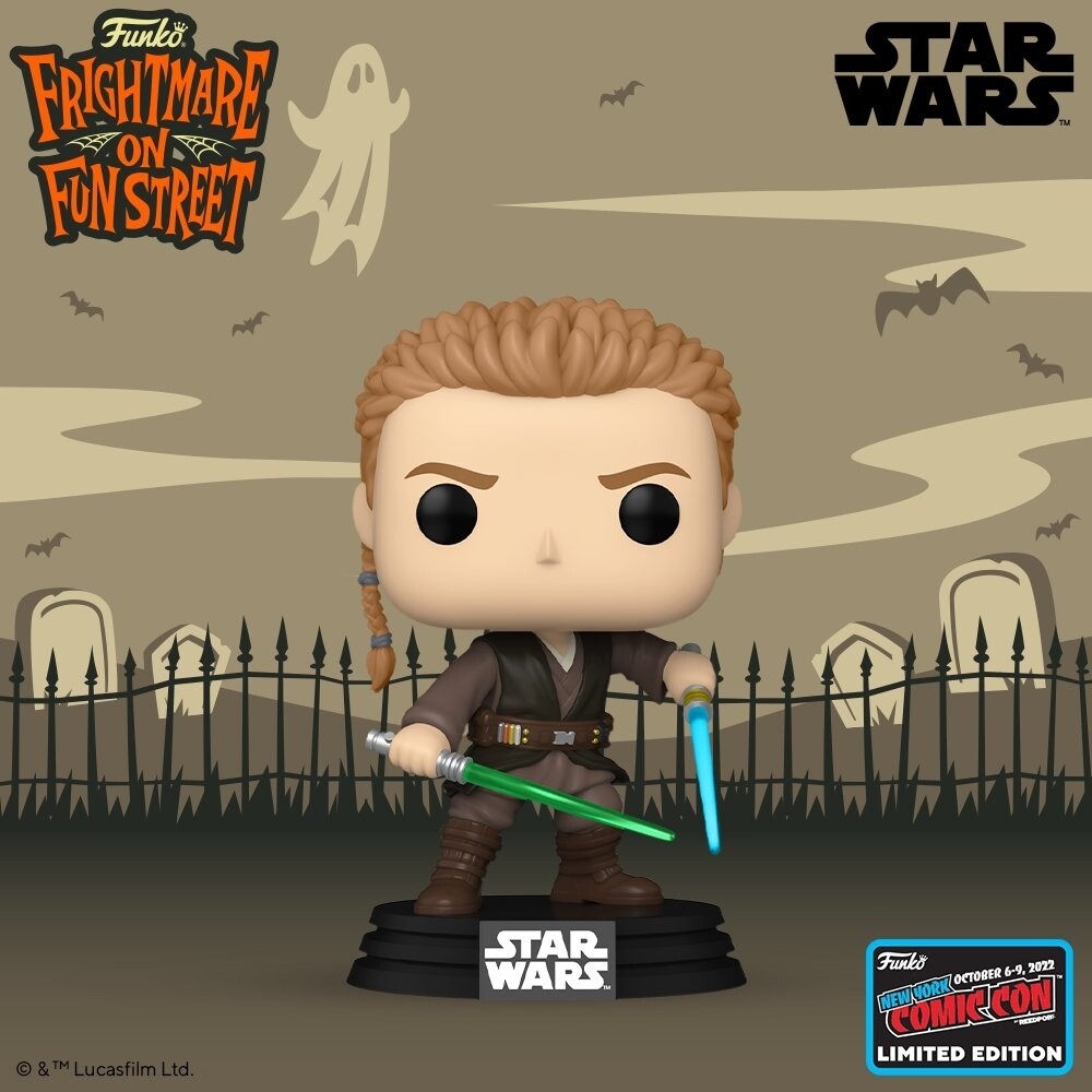 PRE ORDEN Funko Pop! Anakin Skywalker Padawan with Lightsabers (NYCC ...