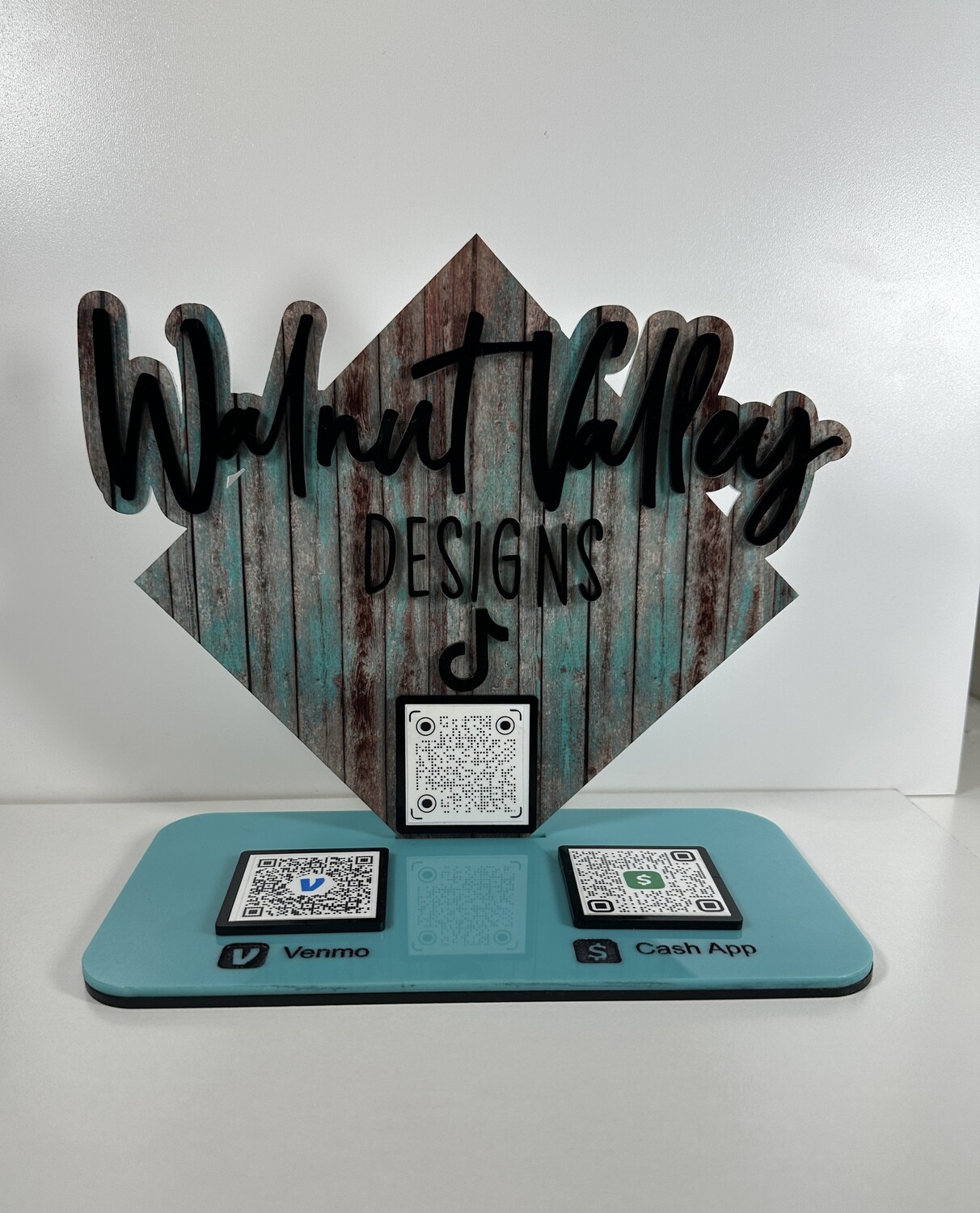 Fully Custom Acrylic Social Media Sign Fully Custom Acrylic Social Media Sign
