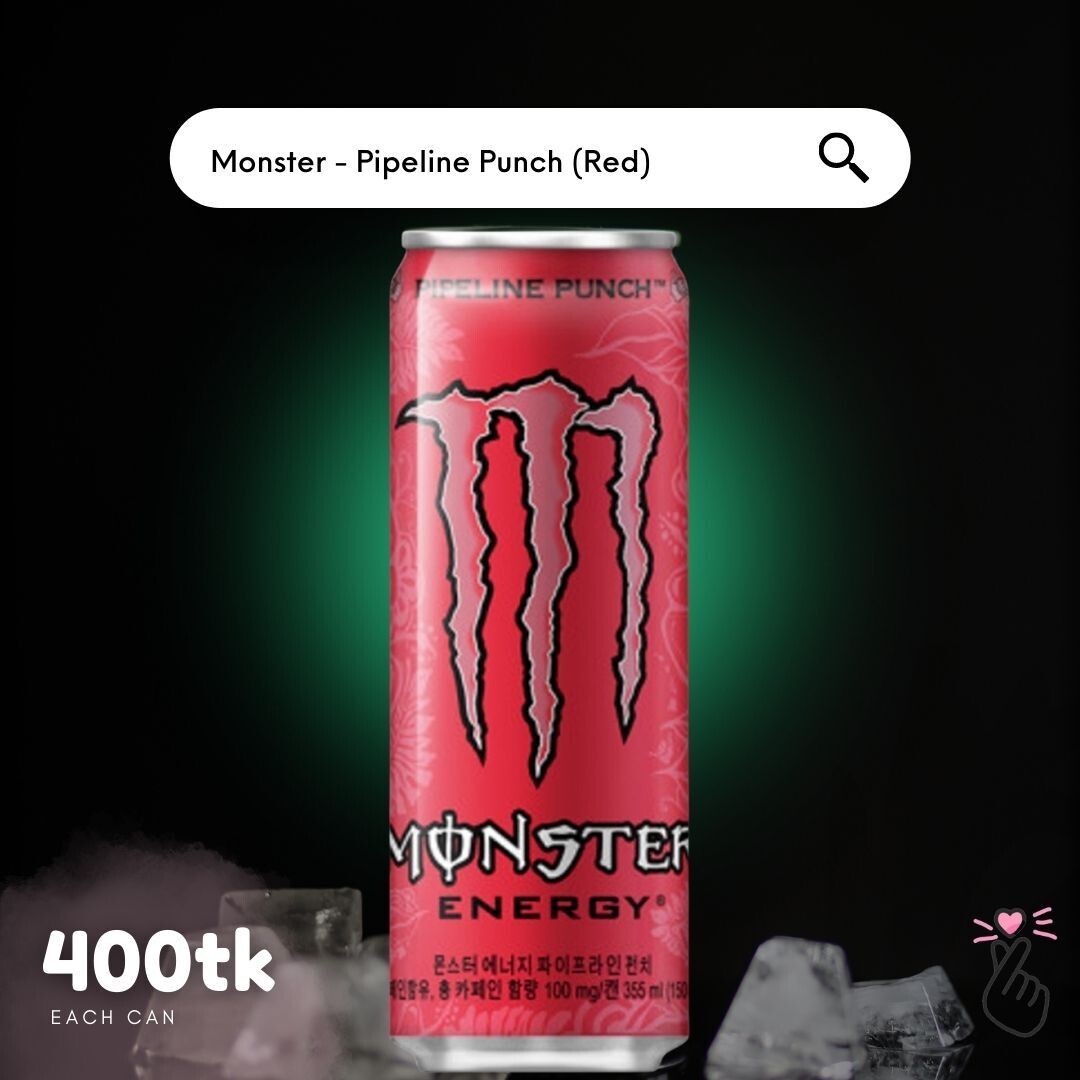 Monster - Pipeline Punch (Red) - 355ml