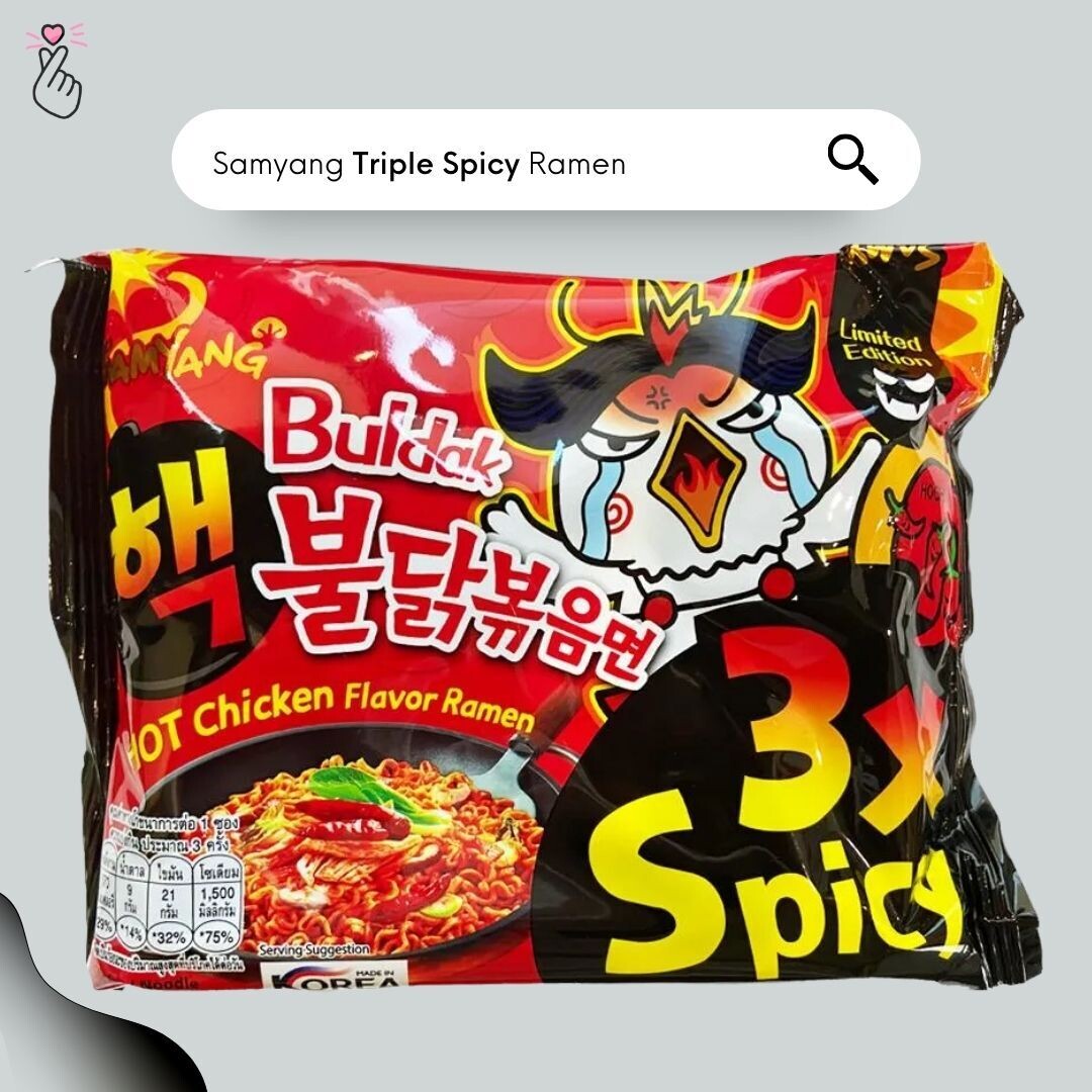 Samyang Triple Spicy [Single Packet]
