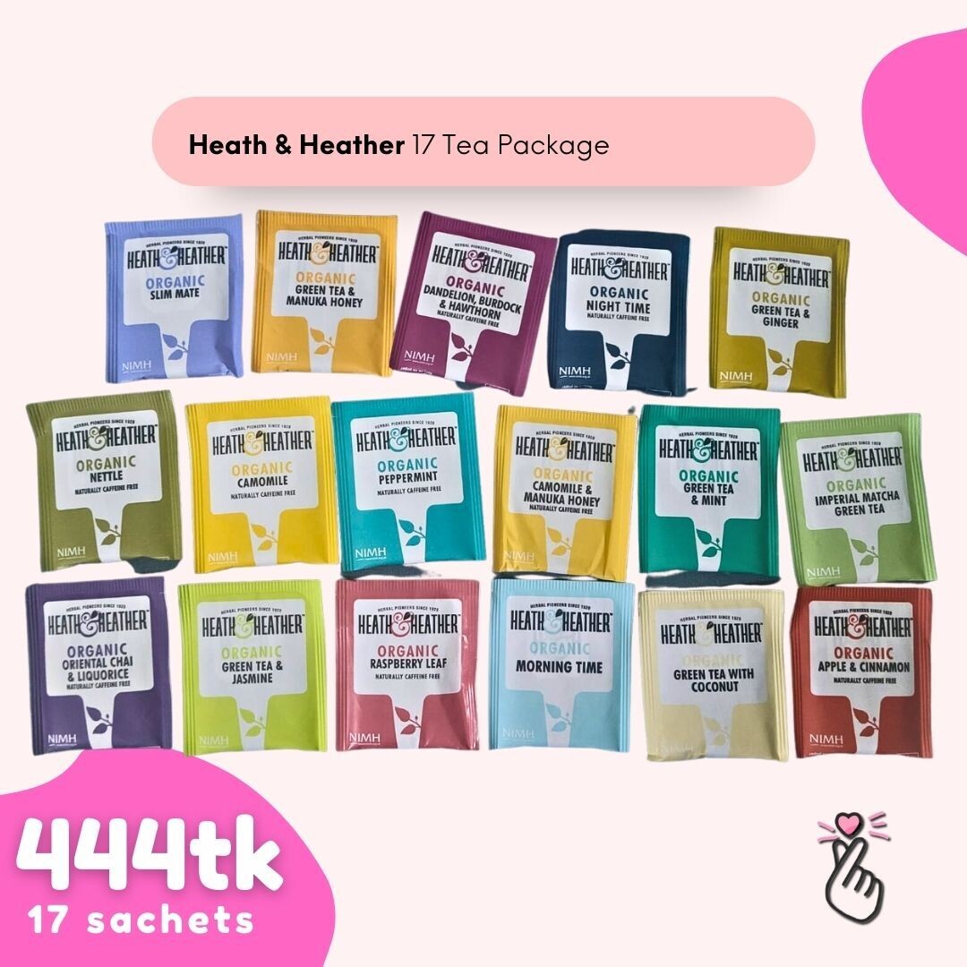 [TEA Set C] Heath & Heather 17 tea package