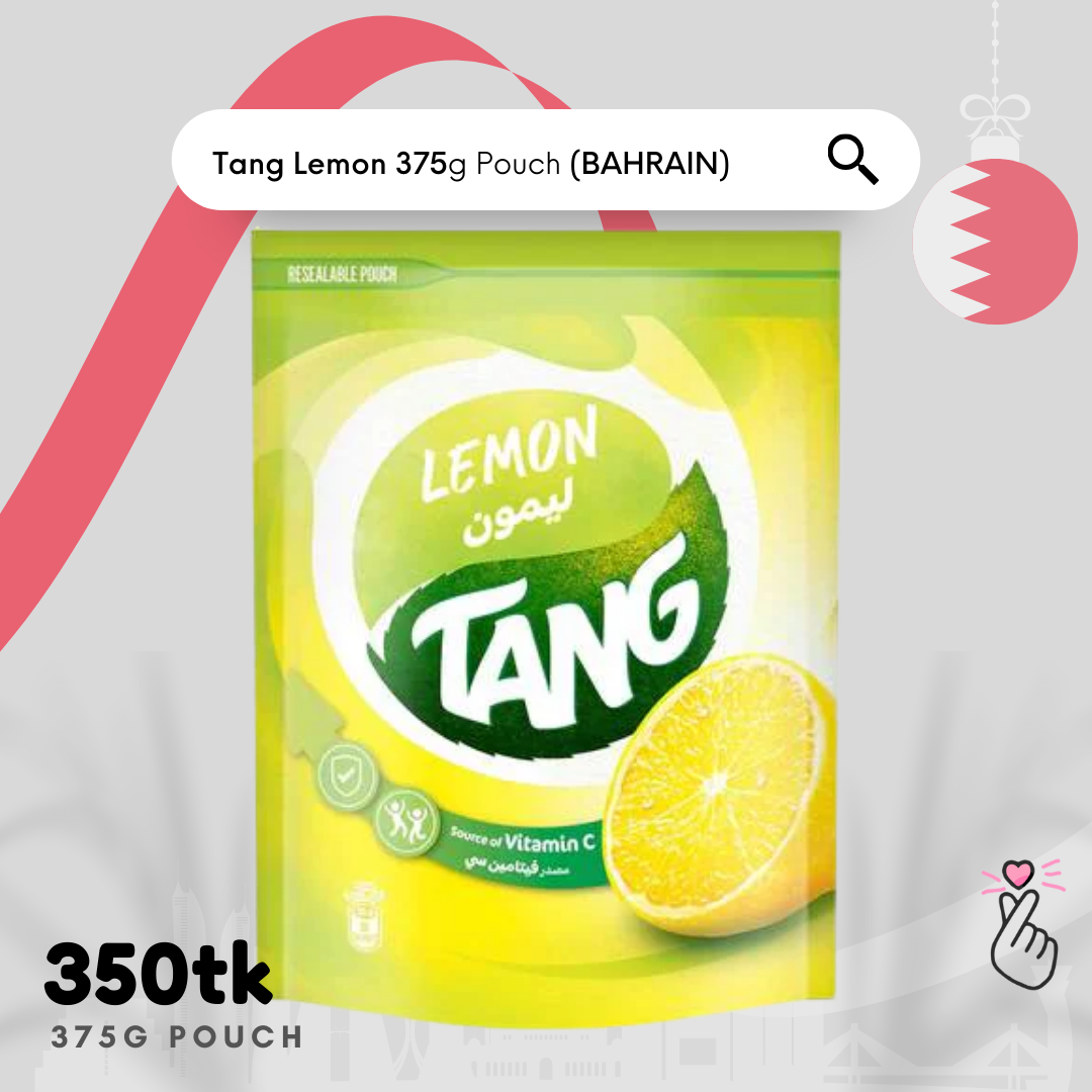 Tang Lemon 375g Pouch (Bahrain)