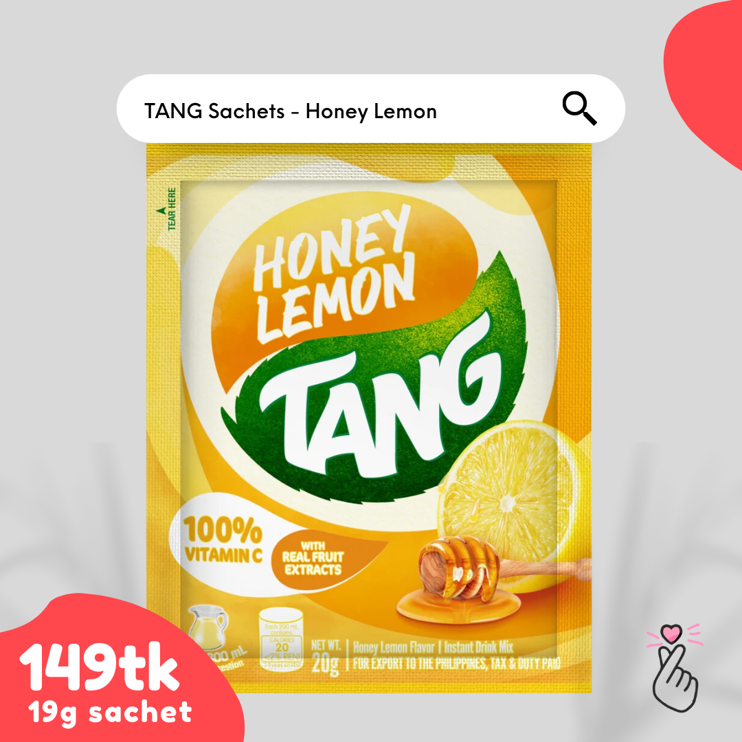 [20g Sachet] TANG Honey Lemon