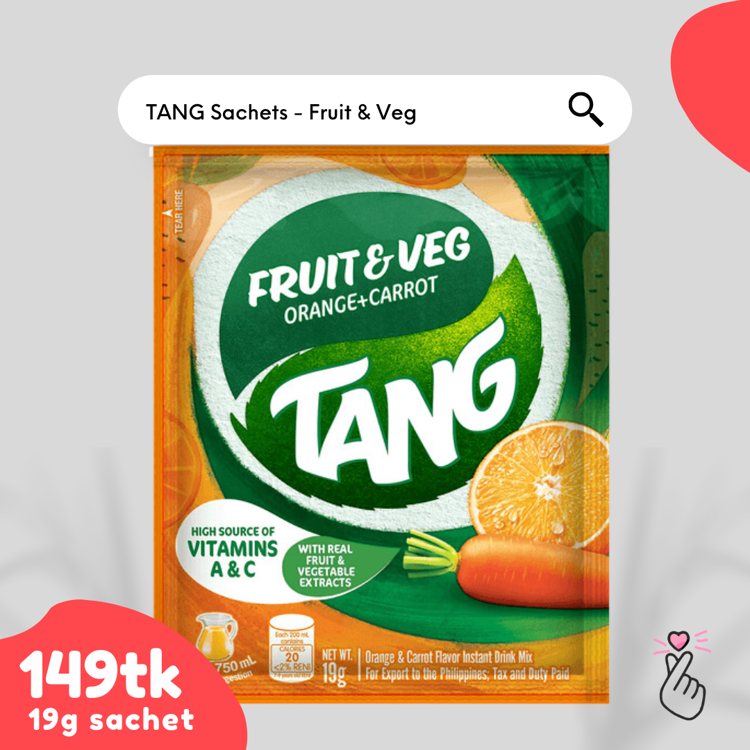 [20g Sachet] TANG Fruit & Veg