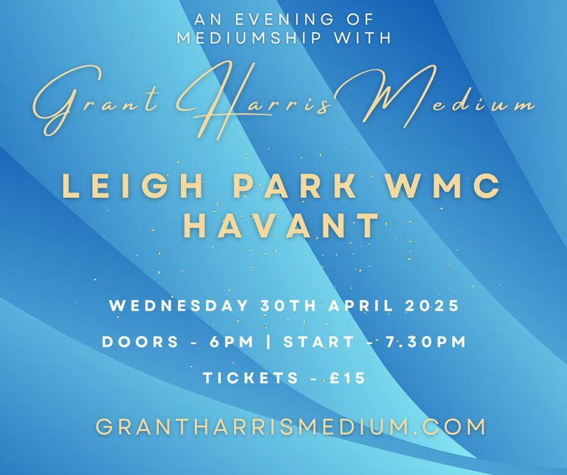 Leigh Park Wmc, Havant Psychic Night with Grant Harris Medium