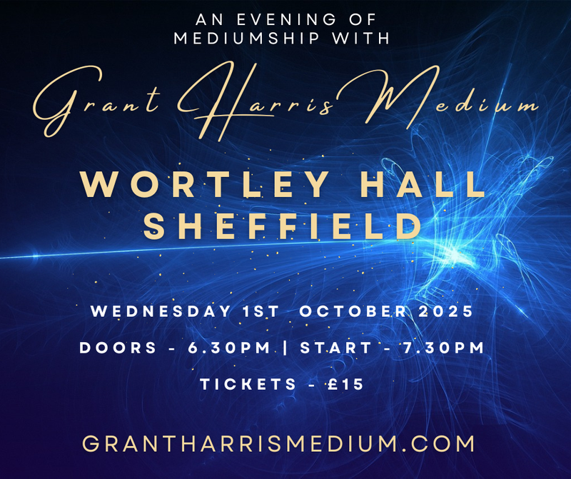 Psychic Night with Grant Harris Medium at Wortley Hall, Sheffield in ...