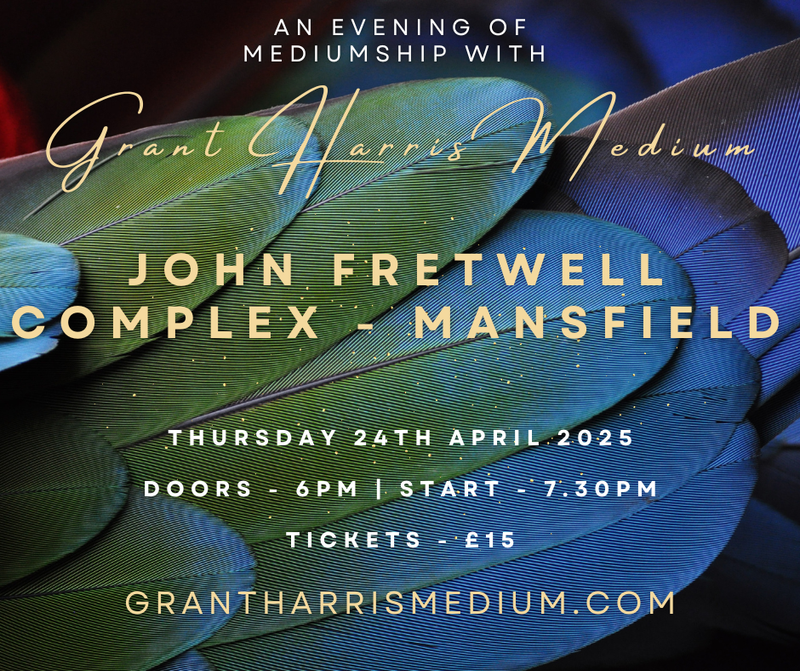 Psychic Nights at John Fretwell Complex, Mansfield with Grant Harris Medium