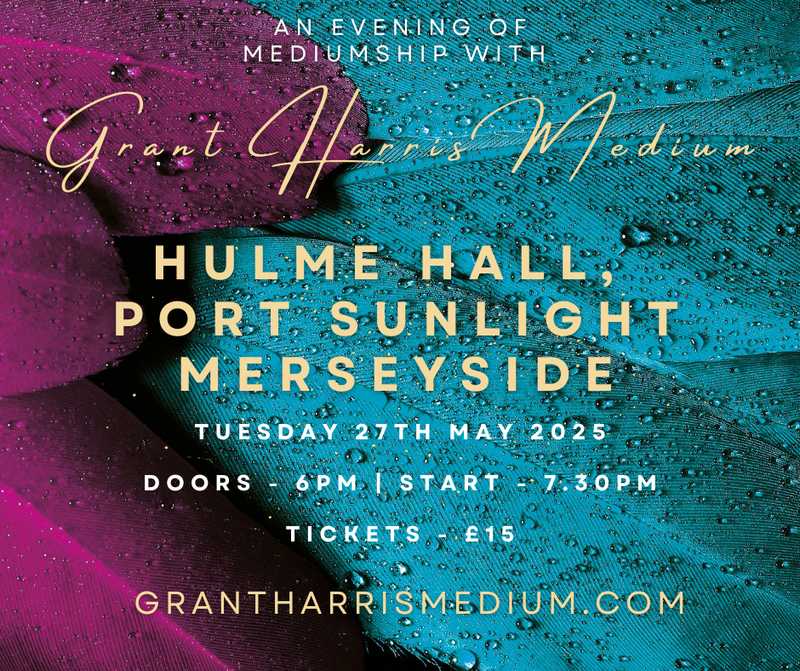 Hulme Hall, Port Sunlight, Psychic Night In Wirral with Grant Harris Me