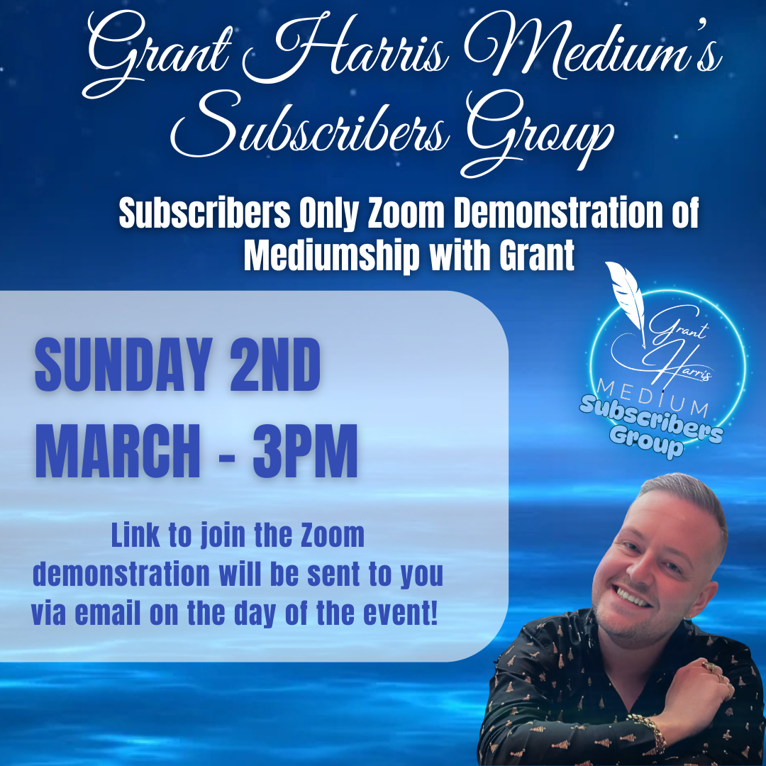 Subscribers Afternoon Demonstration of Mediumship Two - 2/3/25