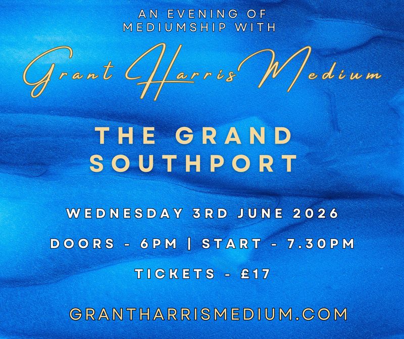 Psychic Night at The Grand, Southport with Grant Harris Medium in June 2026